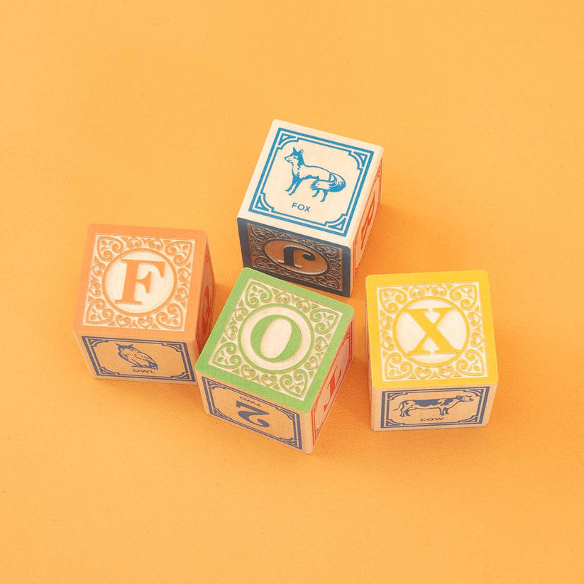 Uncle Goose Classic ABC Wooden Blocks | Timeless Alphabet Toy – Barn ...